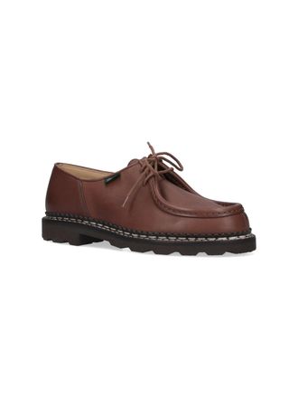 Paraboot Mens Flat Shoes Brown Calf Leather