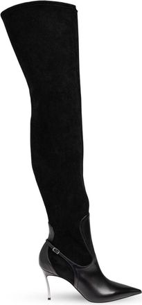 Casadei Blade Stiefel 90mm - Schwarz
