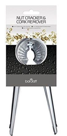 Bar Craft BarCraft Nussknacker, Edelstahl, Silber, 28 x 18 x 18 cm