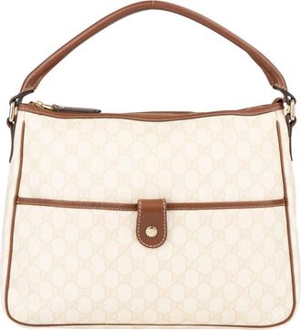Gucci Crossbody Bags - Gucci GG Supreme Monogram Handbag - Gr. unisize - in Beige - für Damen