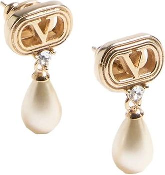 Valentino Garavani Femme, Accessoires, Jaune, Taille: ONE Size Earrings