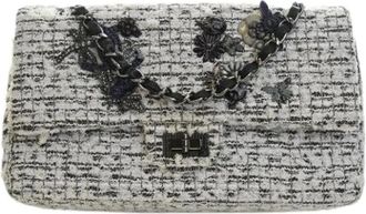 Chanel Pre-owned Resissue Flap Bag Mini - Femme - Pre-owned - Blanc - Taille: ONE Size