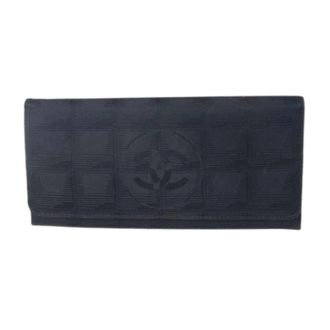 Chanel Pre-owned New Travel Line Long wallet (bi-fold) - - Pre-owned - Damen - Schwarzk - ONE SIZE