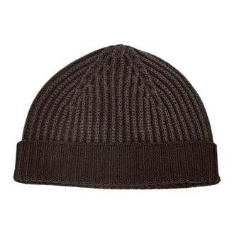 04651/ Kaschmir-M&uuml;tze - - Accessories - Herren - Braun - ONE SIZE