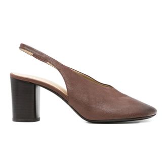 Christophe Lemaire Glove Slingback 80 - - Shoes - Damen - Braun - 38 EU