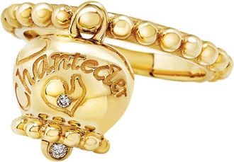 CHANTECLER Femme, Accessoires, Jaune, Taille: 53 MM Ring