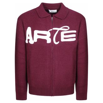 Arte Energy Cardigan - - Knitwear - Herren - Rot - M