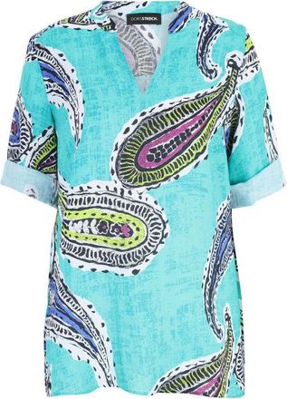 Doris Streich Klassische Bluse mit Paisley-Print