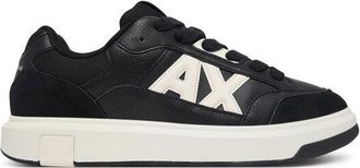 A|X Armani Exchange Sneakers XM003648 AF29508 MC482 Schwarz