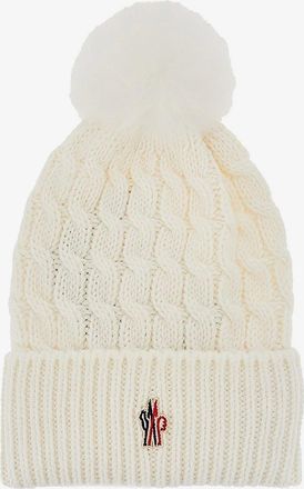 Moncler Wool hat with pom-pom - MONCLER GRENOBLE - gender_Woman