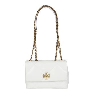 Tory Burch Femme, Sacs, Blanc, Taille: ONE Size Sac bandouli&egrave;re losanges avec motif Kira