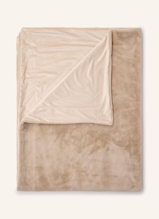 Essenza Essenza Kunstpelz-Plaid Furry beige