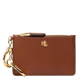 Lauren Ralph Lauren Kreditkartenetui Lauren Ralph Lauren Zip Card Cas 432876731001 Braun