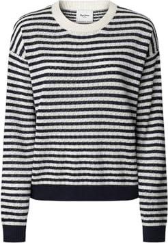 Pepe Jeans London Poppy Tricot, Bleu Dulwich, S Femme