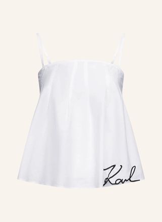 Karl Lagerfeld Top weiss