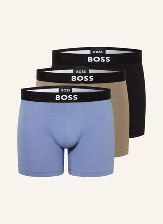 HUGO BOSS 3er-Pack Boxershorts One blau