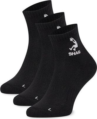 Shaq Shaq Kurze Socken AS_SHQ_H_001Z_SS25 (3-PACK) Schwarz