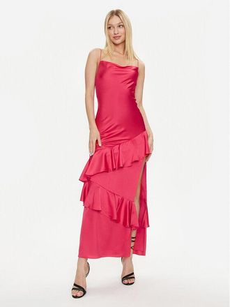 Guess Abendkleid Ashanti Gwon 4GGK65 9444Z Rot Regular Fit
