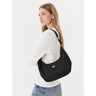 Tommy Jeans Handtasche Tommy Jeans Urban X-Body AW0AW17547 Schwarz
