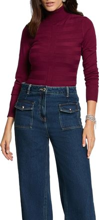 Morgan Pullover, Plum M, Medium