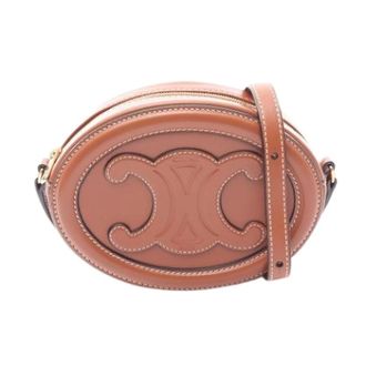 Celine Sac bandouli&egrave;re vintage Pre-owned - Femme - Pre-owned - Brun - Taille: ONE Size