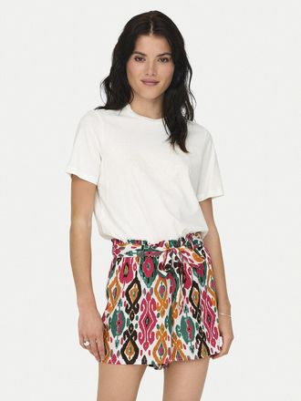 Jacqueline de Yong T-Shirt Molly 15311675 Wei&szlig; Regular Fit