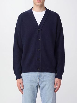 Laneus Woll-Cardigan mit V-Ausschnitt und Knopfleiste
