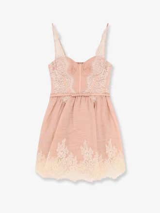 Zimmermann Valiant Lace Trim Mini Dress - ZIMMERMANN - gender_Woman