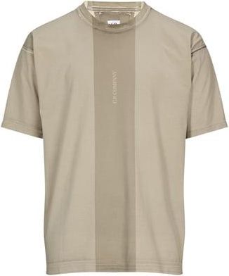 C.P. Company Tee-shirt bicolore col rond