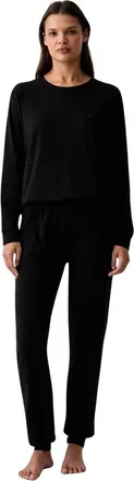 Emporio Armani Femme, V&ecirc;tements de nuit et de d&eacute;tente, Noir, Taille: 36 FR Ensemble Pyjama Deux Pi&egrave;ces