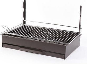Le Marquier Barbecue Charbon Original Vulcain 61 x 33 cm - Acier