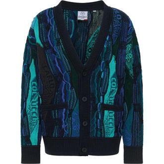 Carlo Colucci Homme, Pulls, Bleu, Taille: S Cardigans