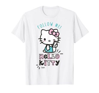 Hello Kitty Like, Folge sozialen Freunden online Click Classic T-Shirt