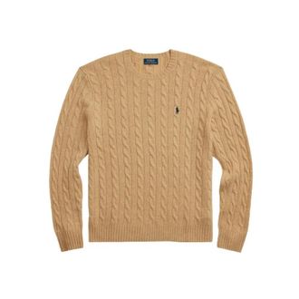 Polo Ralph Lauren Rundhals-Strickware - - Knitwear - Herren - Beige - M