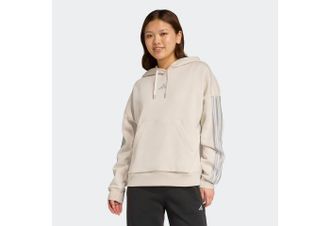 adidas Kapuzensweatshirt HOLIDAY 3-STREIFEN FLEECE HOODIE
