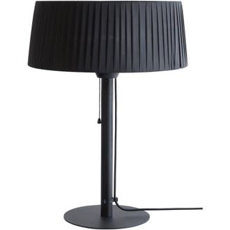 Beliani Beliani - Elektrische Terrassenheizung Halogen Schwarz Stahl Tragbar Modern 1500 w Garten Terrassen Outdoor Zubeh&ouml;r