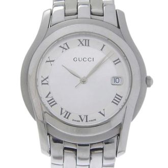 Gucci Montre-bracelet 5500M doccasion - Homme - Pre-owned - Gris - Taille: ONE Size