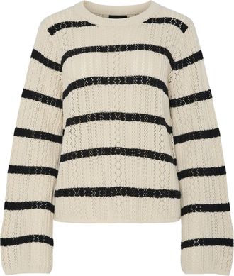 Pieces Pcnuka Ls O-Neck Knit Noos Bc