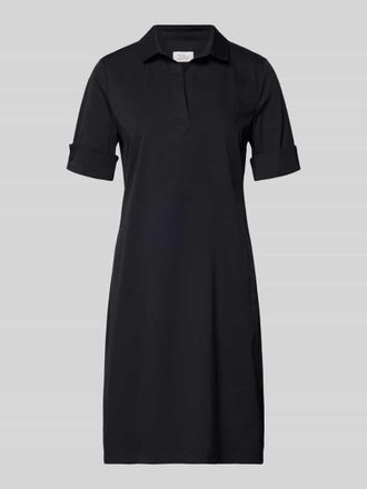 robe l&eacute;g&egrave;re Hemdblusenkleid mit V-Ausschnitt