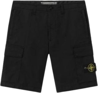 Stone Island Homme, Shorts, Noir, Taille: W32 Cargo Bermuda Shorts