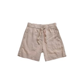 Blauer Femme, Shorts, Beige, Taille: W25 Shorts en lin Garth Style