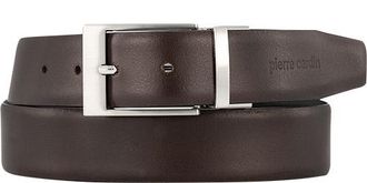 Pierre Cardin Herren Wendeg&uuml;rtel braun Glattleder