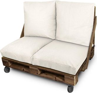 Happers Happers - Coussin de sol polyvalent ext&eacute;rieur Naylim Mate &Eacute;cru 60x80 &Eacute;cru