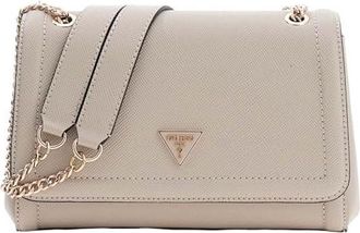 Guess sac &agrave; &eacute;paule bandouli&egrave;re Noelle II Convertible Xbody Flap Bag Taupe