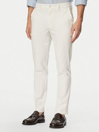 HUGO BOSS Chinos H-Kaiton1 50543312 Wei&szlig; Slim Fit