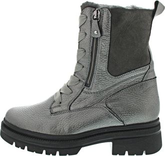 Waldläufer Damen Schnürboots H-Amara Silber 37,5