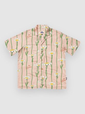 THE DUDES Flower Pattern Hawaiian Chemise rose