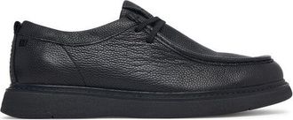 Tommy Hilfiger Halbschuhe Comfort Leather Moc Toe Shoe FM0FM06072 Schwarz