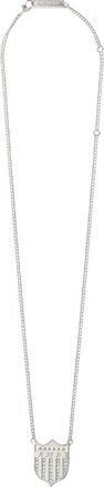AMBUSH Ambush, Homme, Accessoires, Gris, Taille: ONE Size Engraved Logo Pendant Necklace
