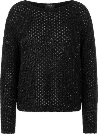Marc Cain Rundhals-Strickware - - Knitwear - Damen - Schwarzk - S